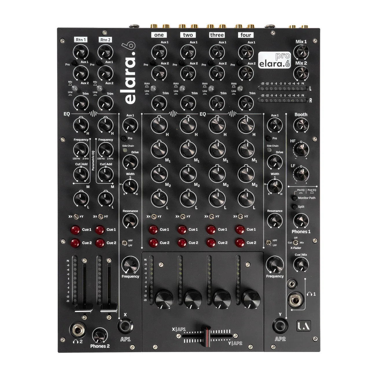Union Audio ELARA.6 Rotary 6-Channel Rotary Mixer - Black – Clubtek