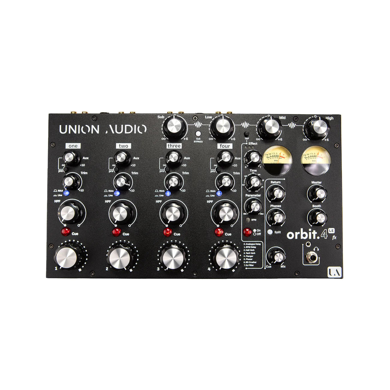 Union Audio ORBIT.4 LE FX-Rotary DJ Mixer – Clubtek